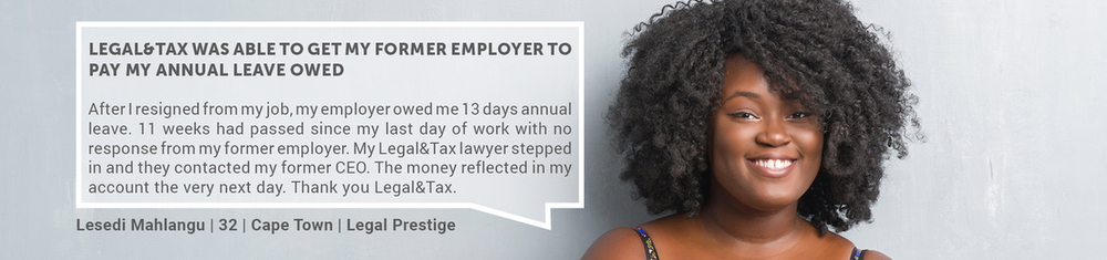 The different types of leave an employee is entitled to | Legal&Tax